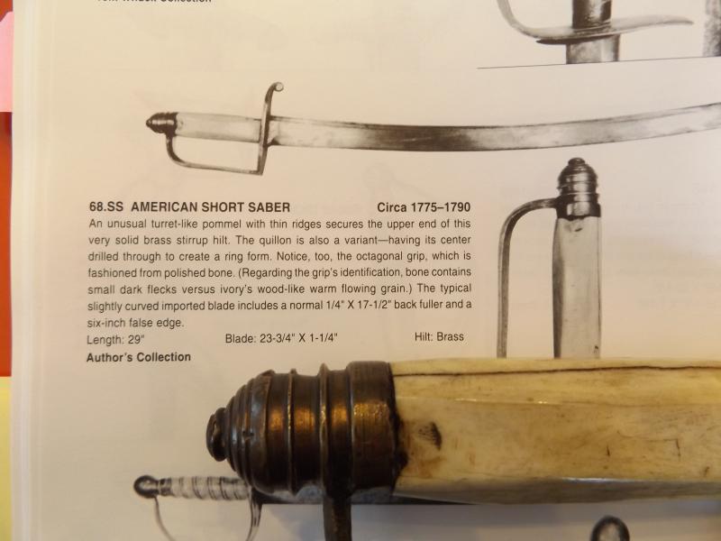 REVOLUTIONARY WAR PERIOD AMERICAN SHORT SABER | Revolutionary War Arms
