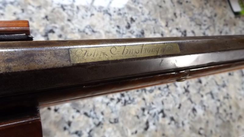 xxSOLDxx John Armstrong signed Kentucky Rifle | Revolutionary War Arms