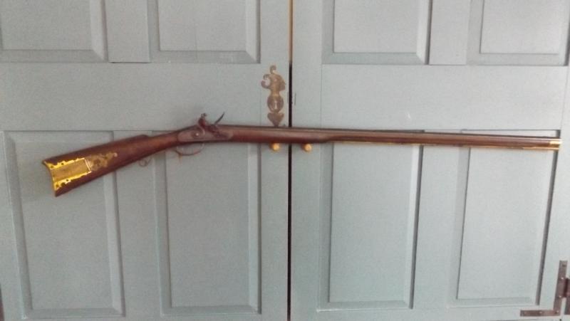 xxSOLDxxRAISED CARVED JACOB KUNTZ RIFLE | Revolutionary War Arms