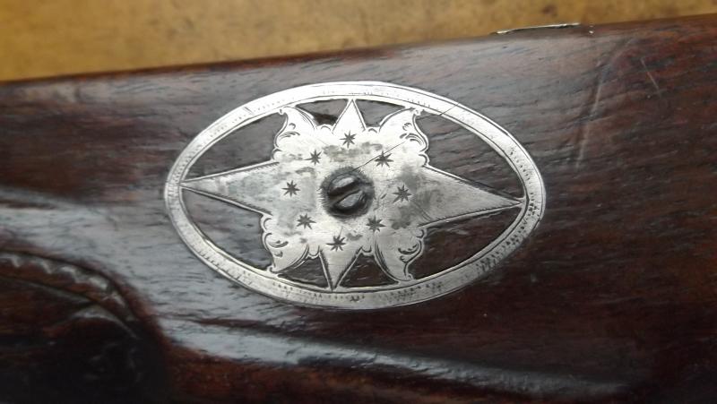 xxSOLDxxRAISED CARVED JACOB KUNTZ RIFLE | Revolutionary War Arms