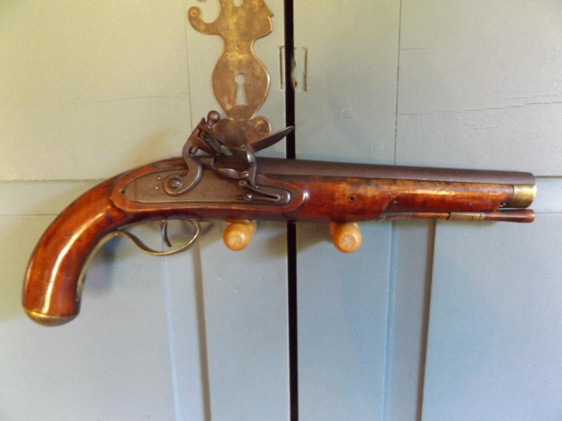 AMERICAN FLINTLOCK "KENTUCKY" PISTOL $1950.00 | Revolutionary War Arms